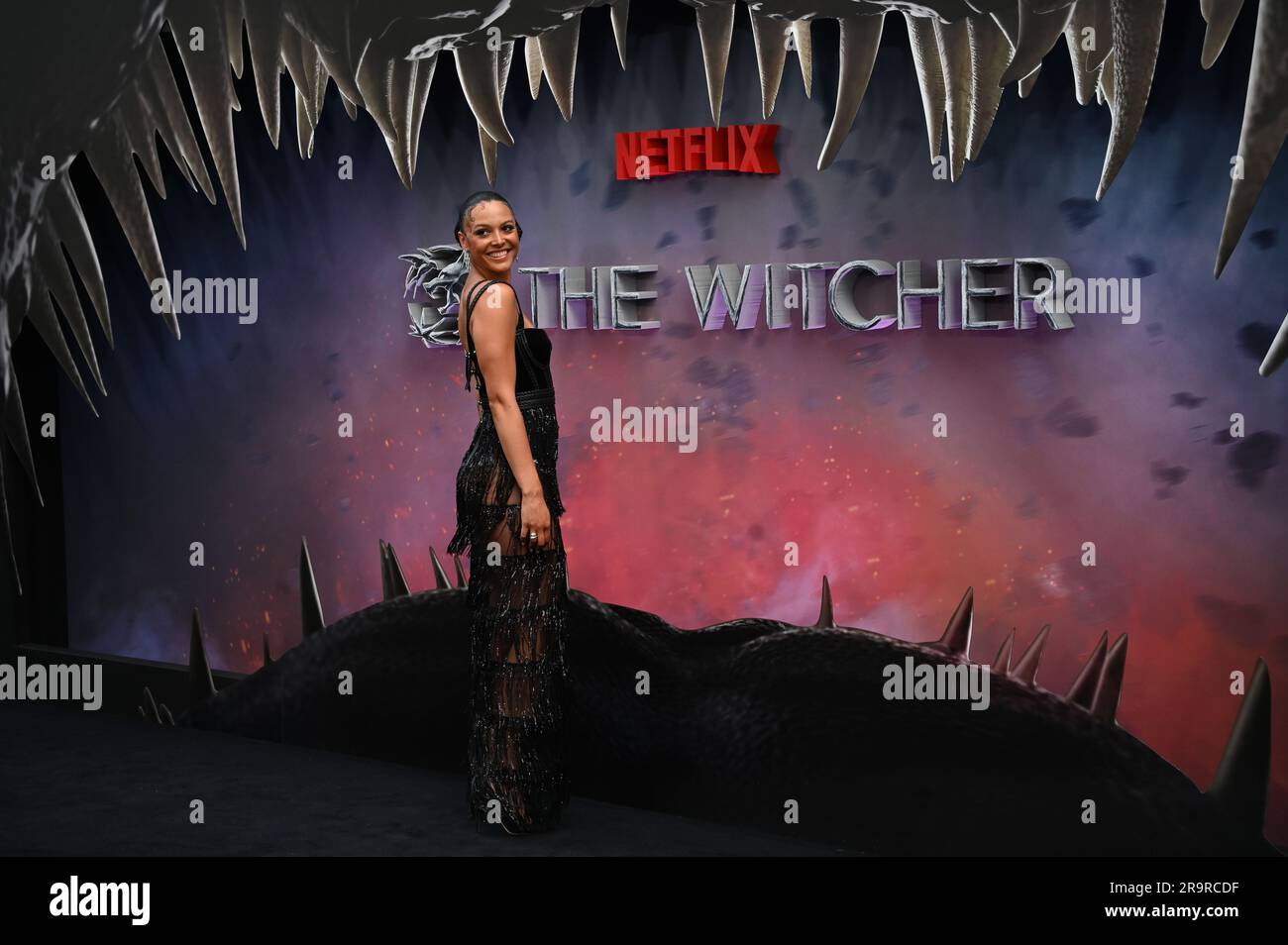 London, UK. June 28 2023. Mecia Simson attends the UK Premiere of THE ...