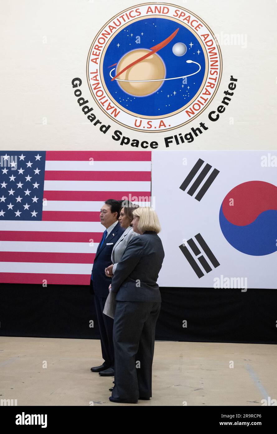 Vice President Harris and President Yoon at GSFC. NASA Deputy ...