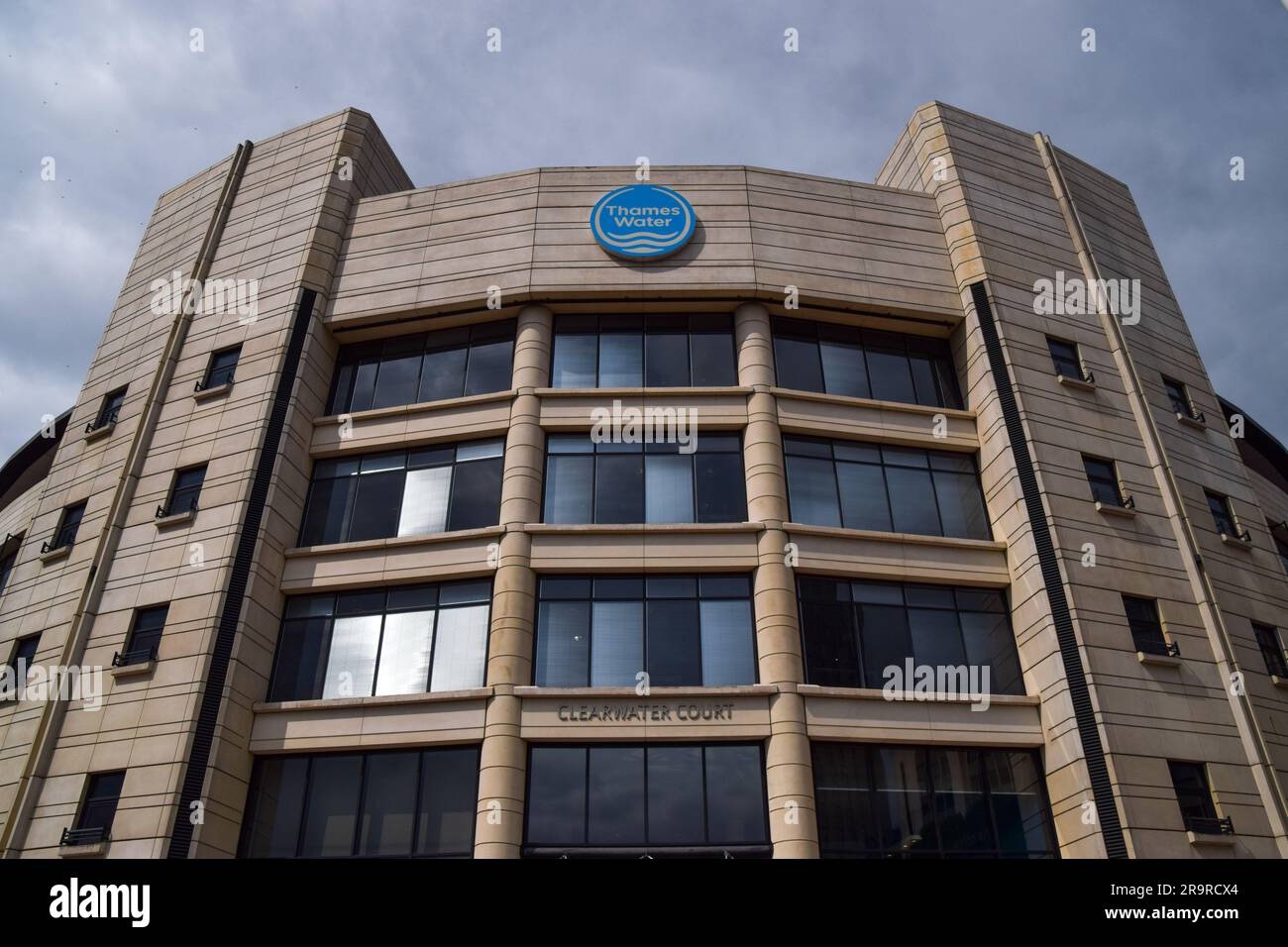 Reading, UK. 28th June 2023. Exterior view of the head office of Thames ...