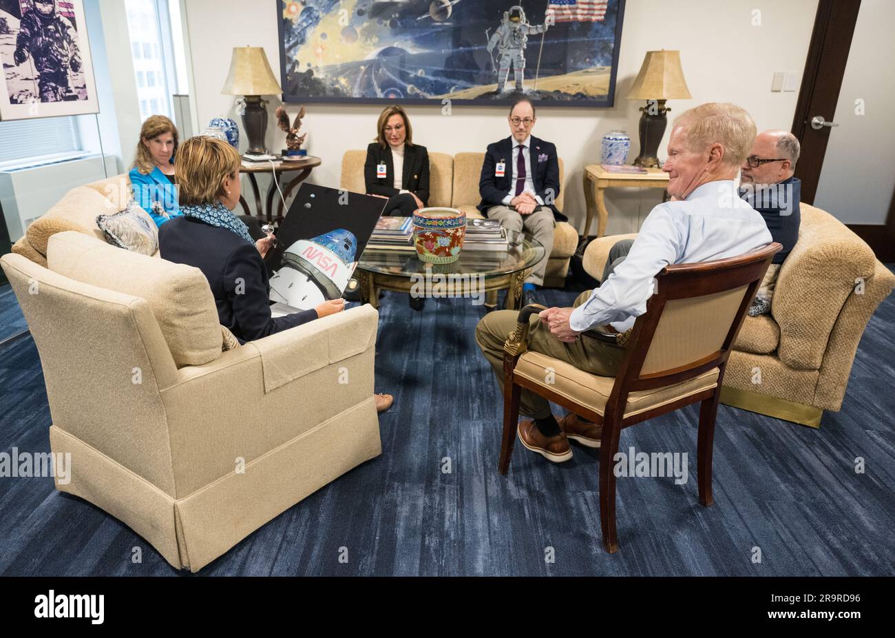 NASA Administrator Meets with Delegation from Monaco. Monaco’s Minister ...