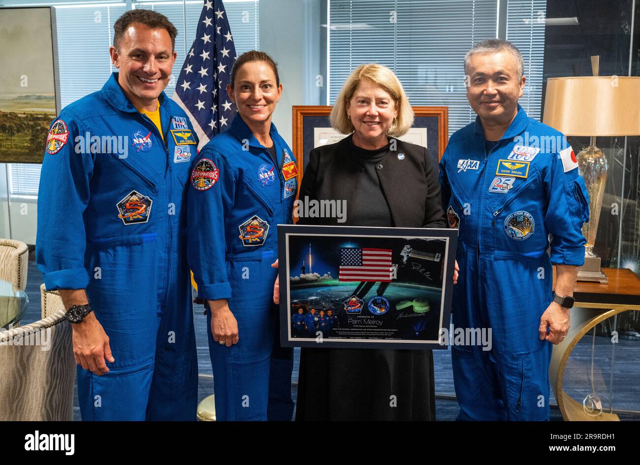 NASA’s SpaceX Crew-5 Astronauts with Agency Leadership. NASA’s SpaceX ...