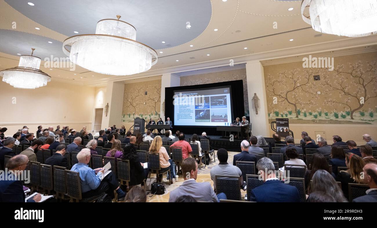 NASA’s Moon to Mars Architecture Workshop. Nujoud Merancy, architecture ...