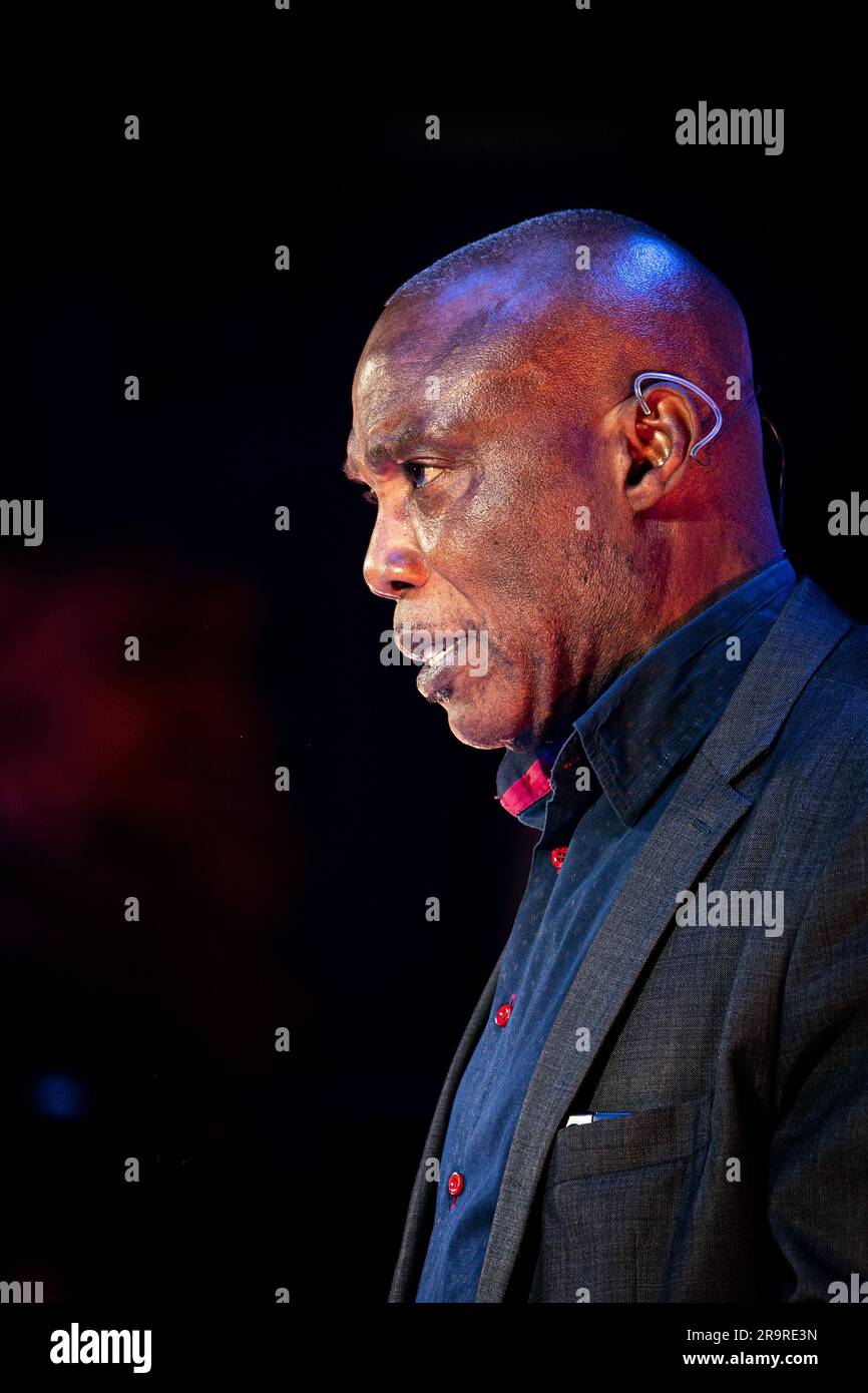 AMSTERDAM - 28/06/2023, Urwin Vyent, director of the NiNsee, during the ...