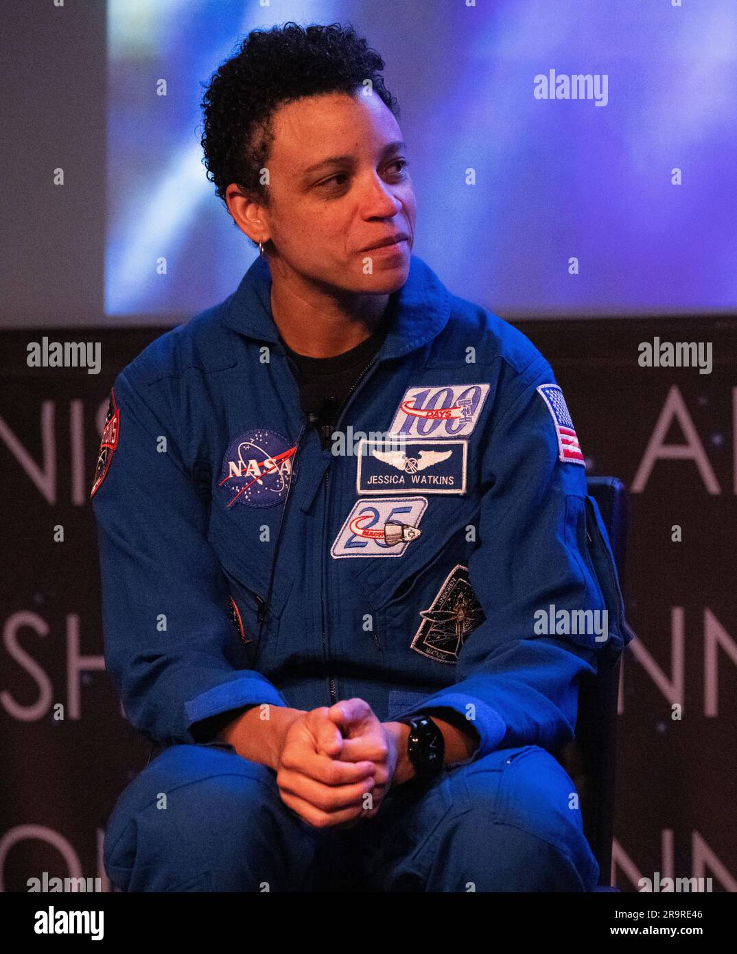 NASA’s SpaceX Crew-4 Employee Engagement Event. NASA astronaut Jessica ...