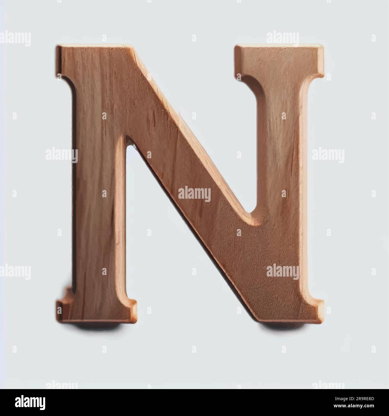 Capital letter n Stock Vector Images - Alamy