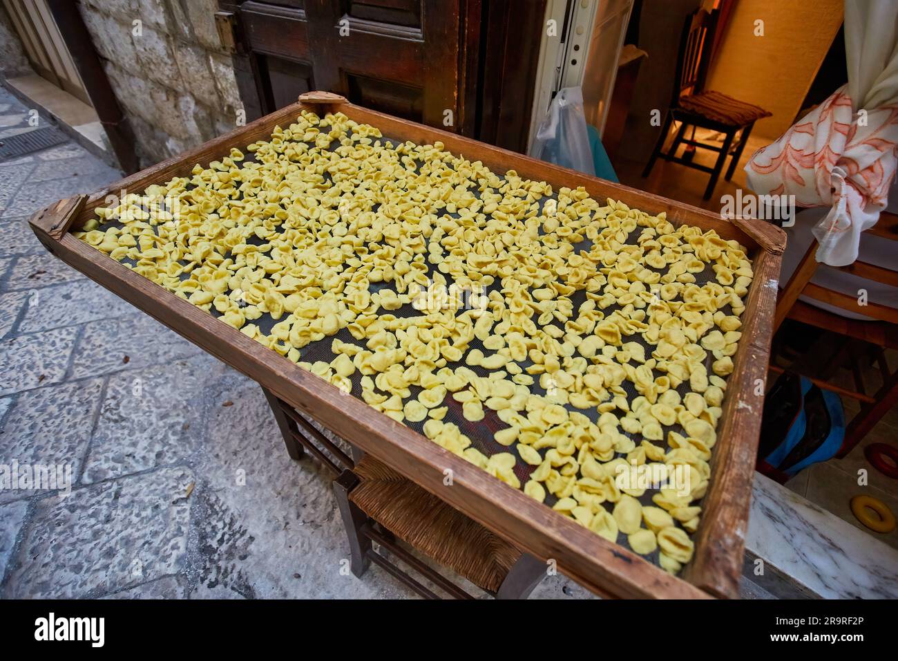 traditional italian food - handmade pasta of different type, Bari Stock ...