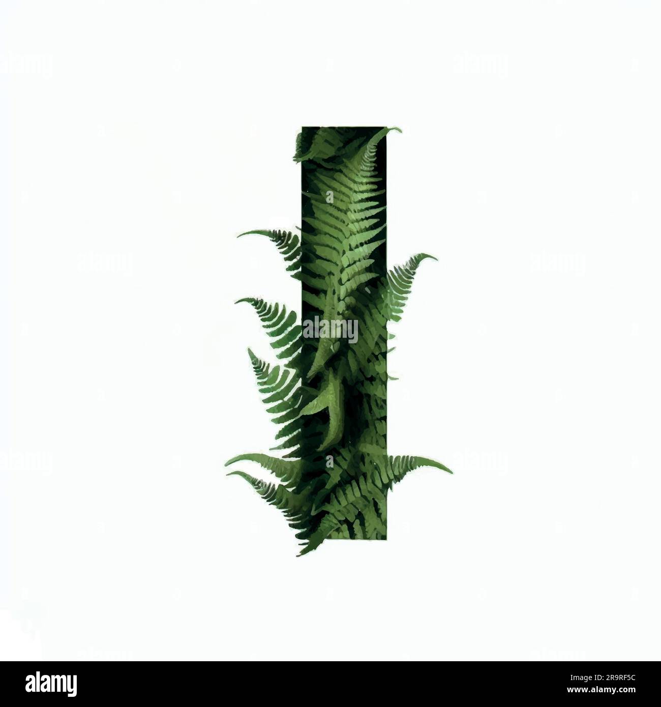 Letter i leaf hi-res stock photography and images - Alamy