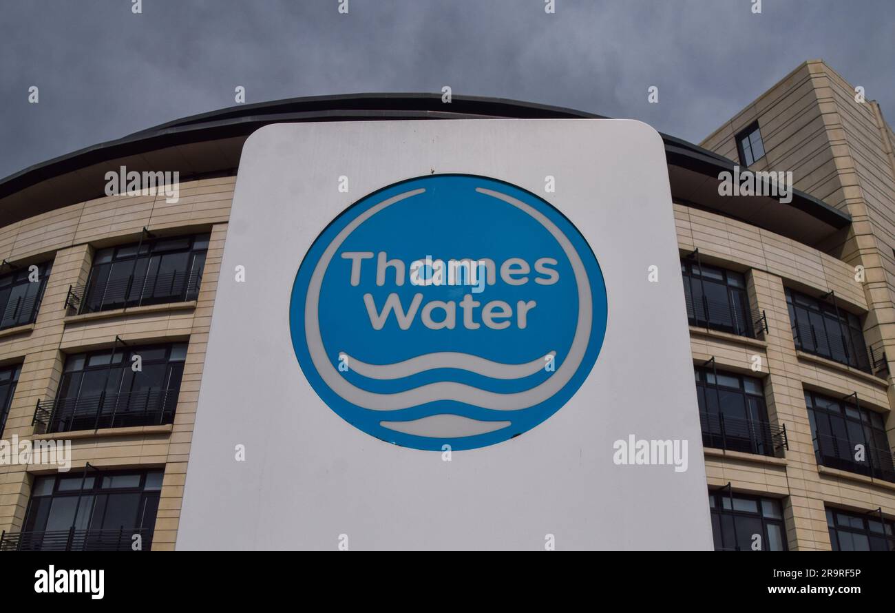 Reading, UK. 28th June 2023. Exterior view of the head office of Thames ...