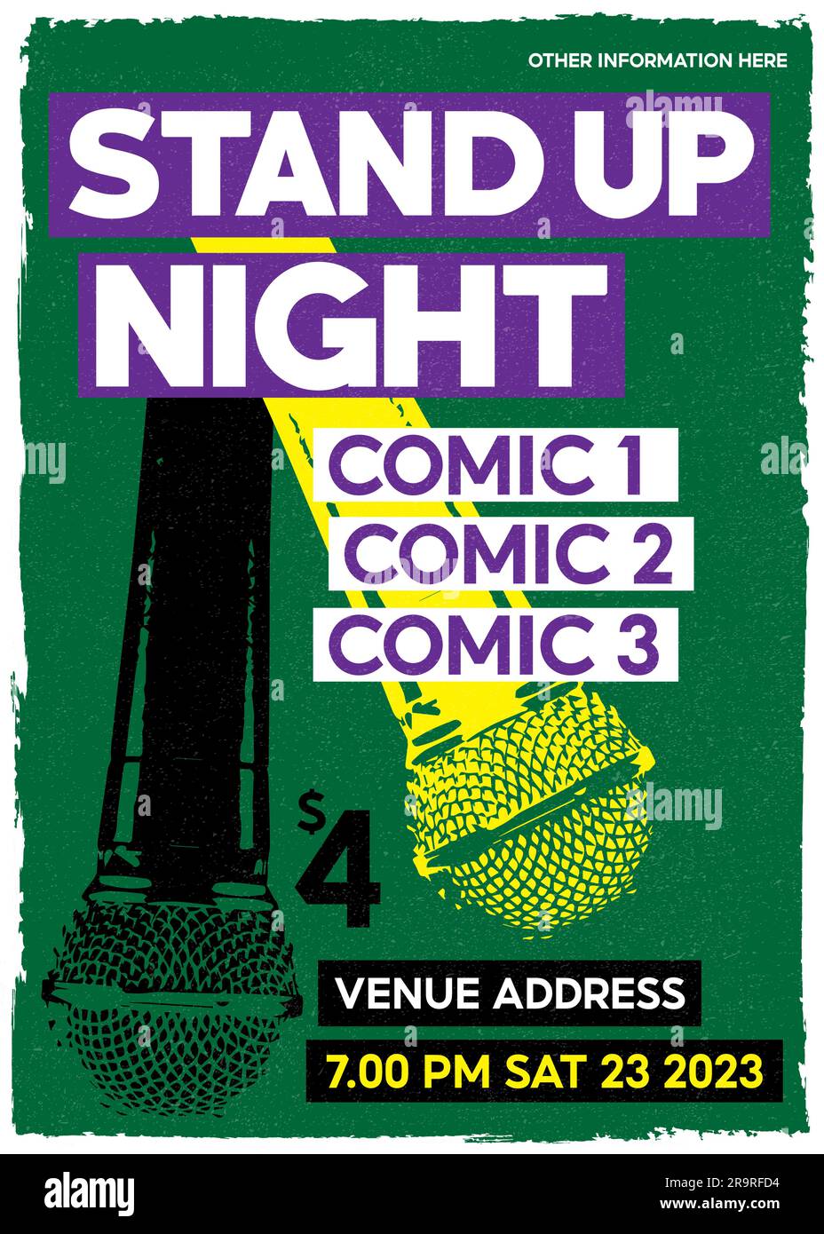 Vintage nyc night Stock Vector Images - Alamy