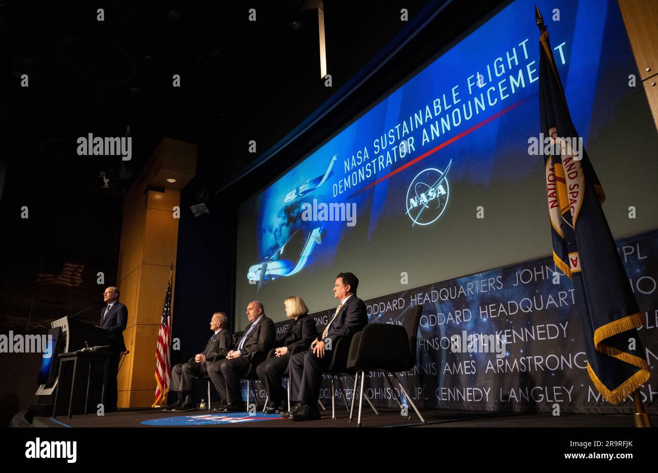 NASA’s Sustainable Flight Demonstrator project press conference ...