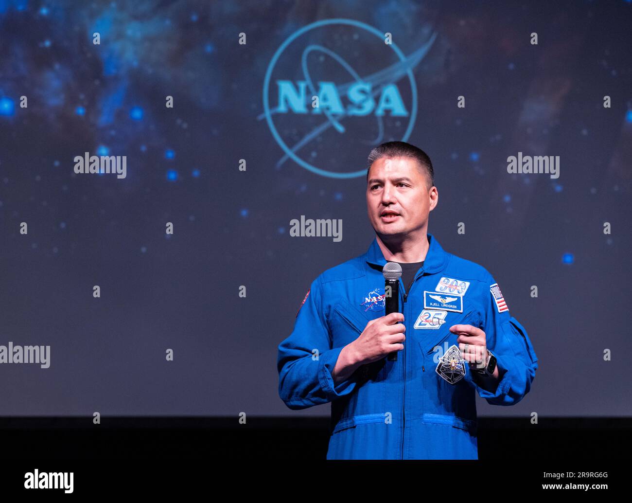 Astronaut Kjell Lindgren spoke at a STEM event with NASA Administrator ...