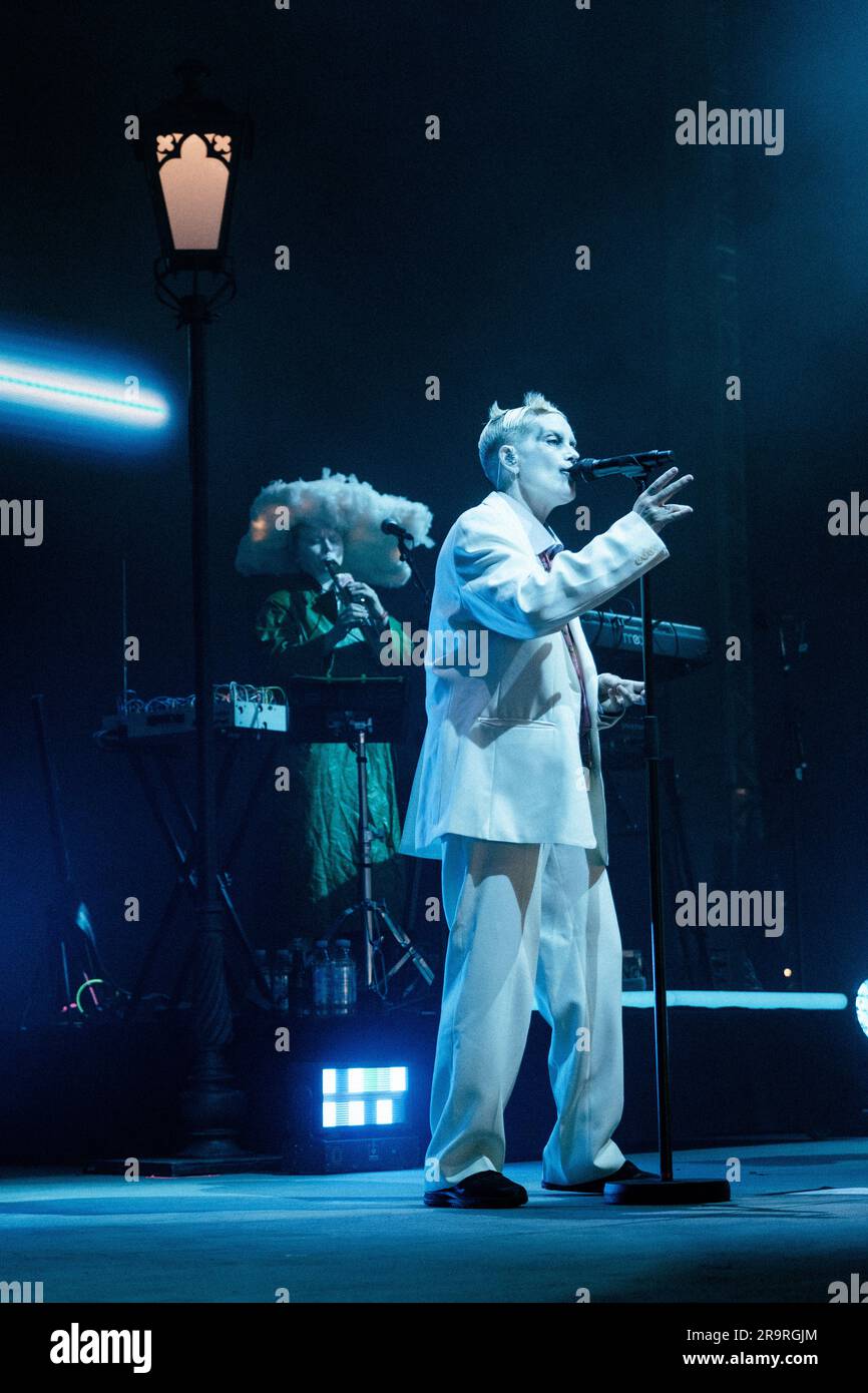 Roskilde, Denmark. 28th June, 2023. The Swedish singer and songwriter ...