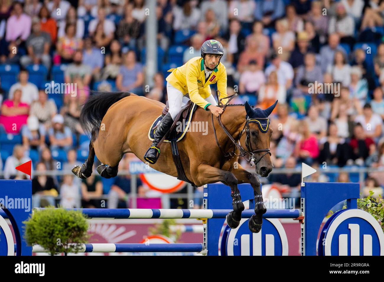Aachen, Germany. 28th June, 2023. Equestrian sport, jumping: CHIO ...
