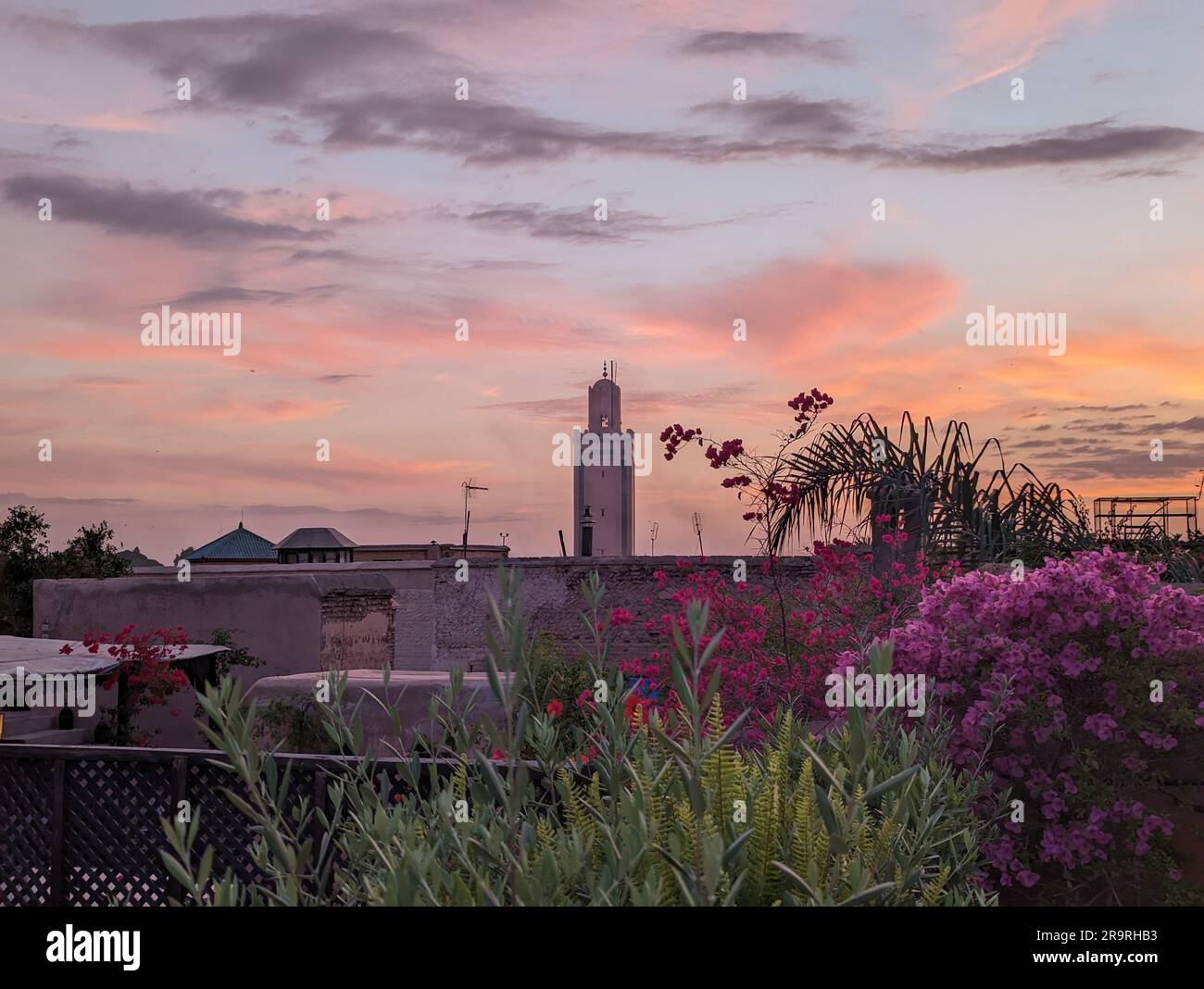 Marrakesh skyline rooftop view hi-res stock photography and images - Alamy
