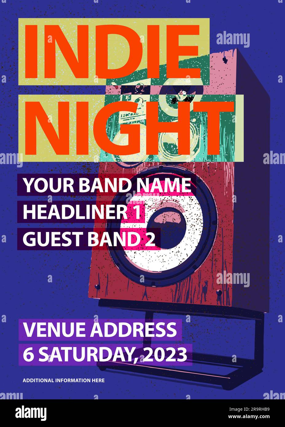 Underground metal show Stock Vector Images - Alamy