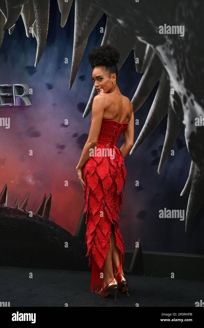 London, UK. June 28 2023. Cassie Clare attends the UK Premiere of THE ...