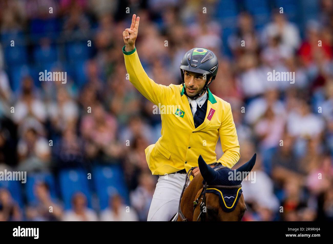 Aachen, Germany. 28th June, 2023. Equestrian sport, jumping: CHIO ...