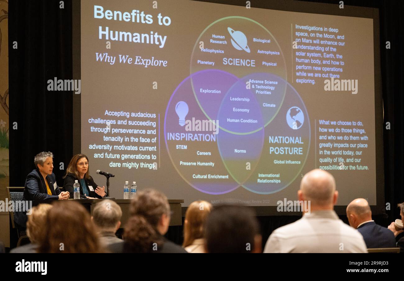 NASA’s Moon to Mars Architecture Workshop. Nujoud Merancy, architecture ...