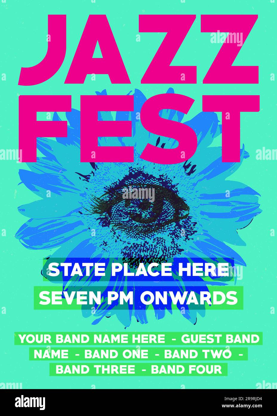 Band poster texture hi-res stock photography and images - Alamy