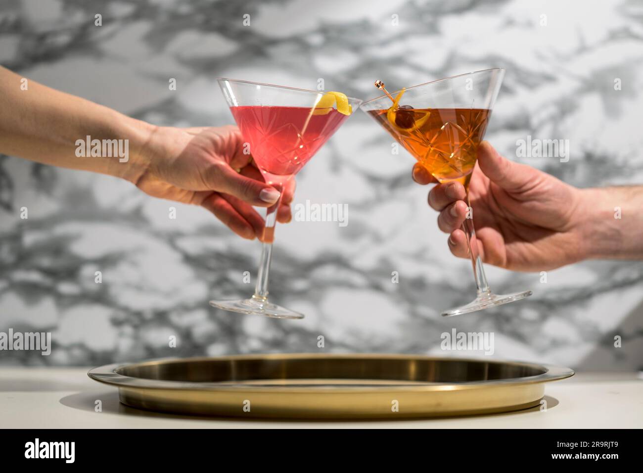 Clink glasses each other hi-res stock photography and images - Alamy