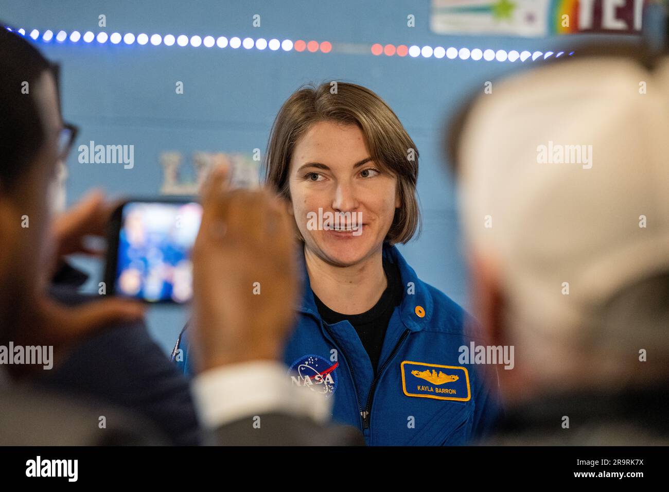 NASA’s SpaceX Crew-3 visits Amidon-Bowen Elementary School. NASA’s ...