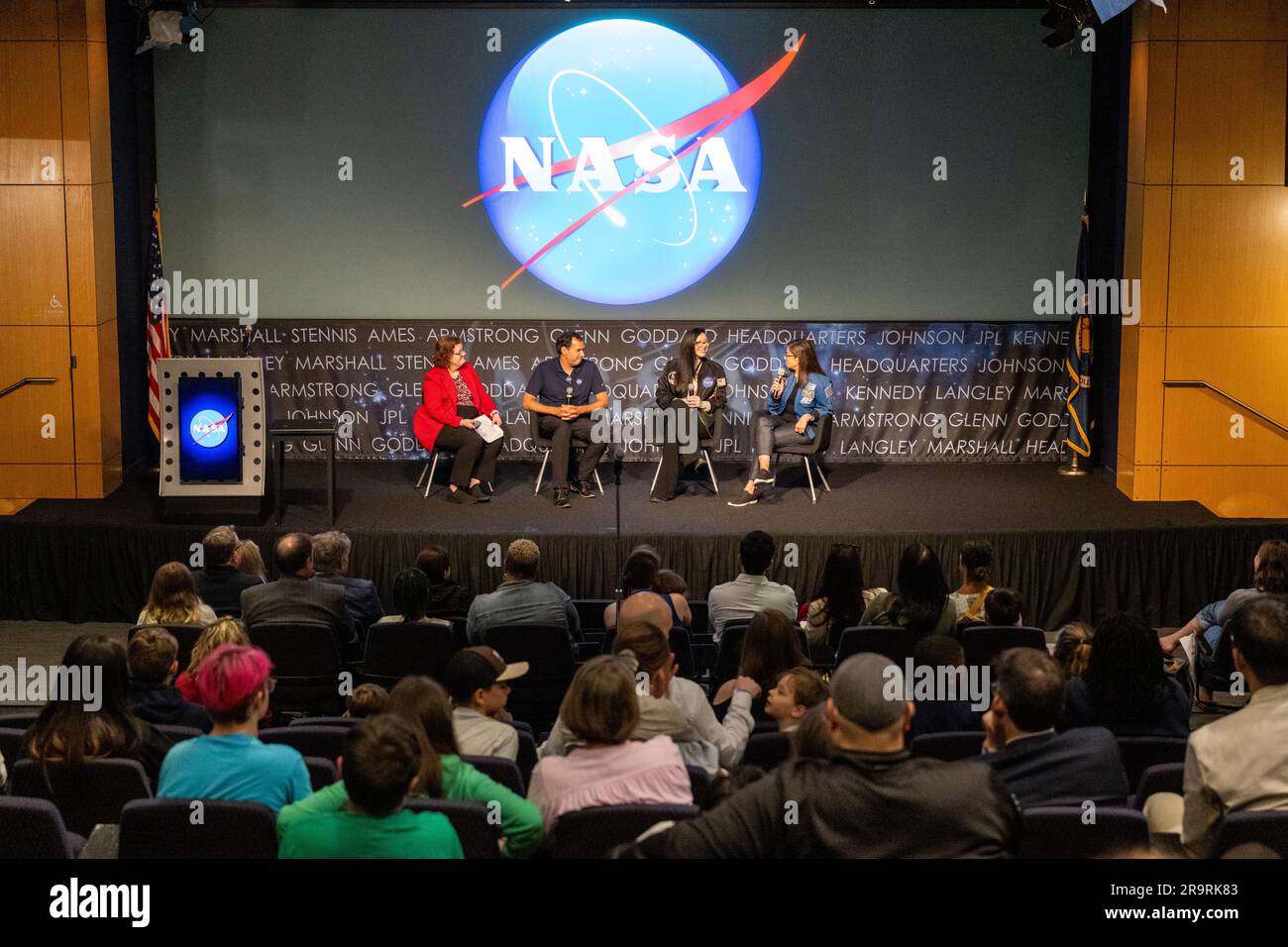Earth Information Center Student Engagement. From left to right, NASA ...