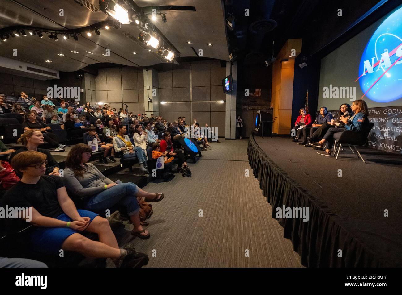 Earth Information Center Student Engagement. From left to right, NASA ...