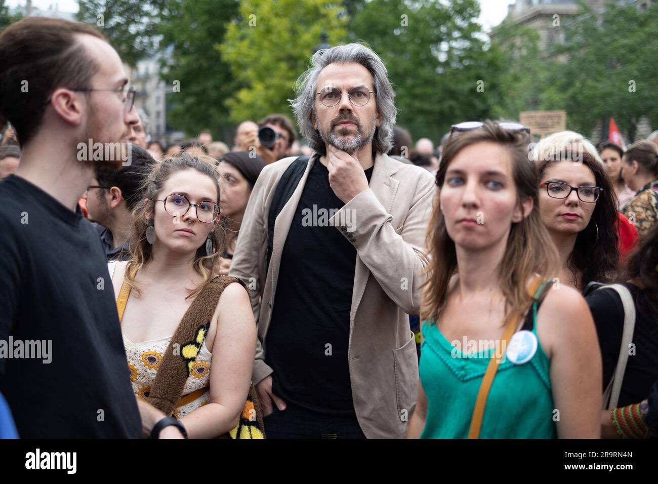 Paris, France. 28th June, 2023. French La France Insoumise (LFI) deputy ...