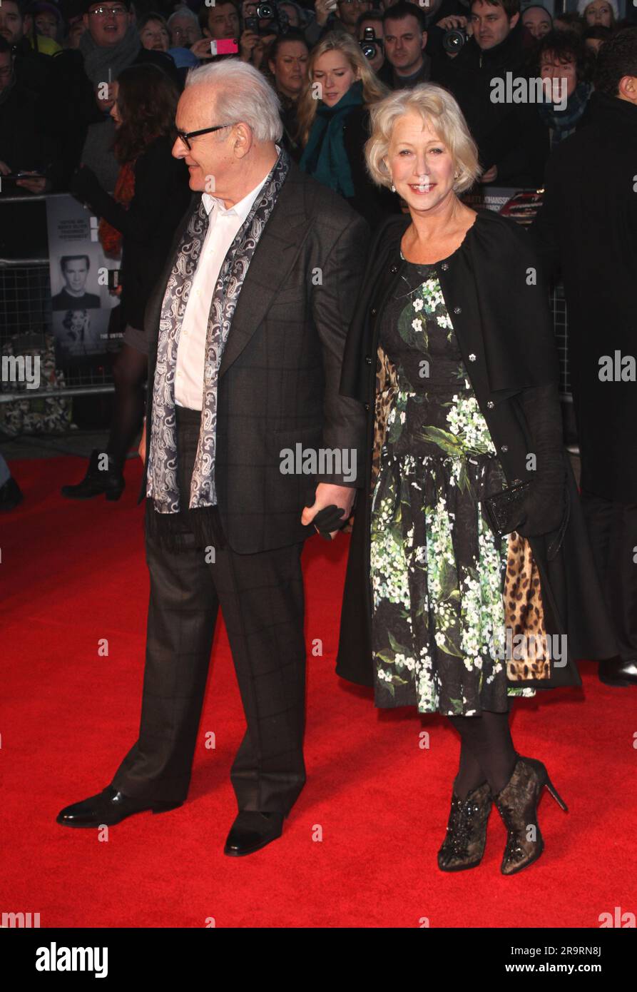 London, UK. Sir Anthony Hopkins and Helen Mirren at the UK Premiere of ... London, UK. Sir Anthony Hopkins and Helen Mirren at the UK Premiere of ...