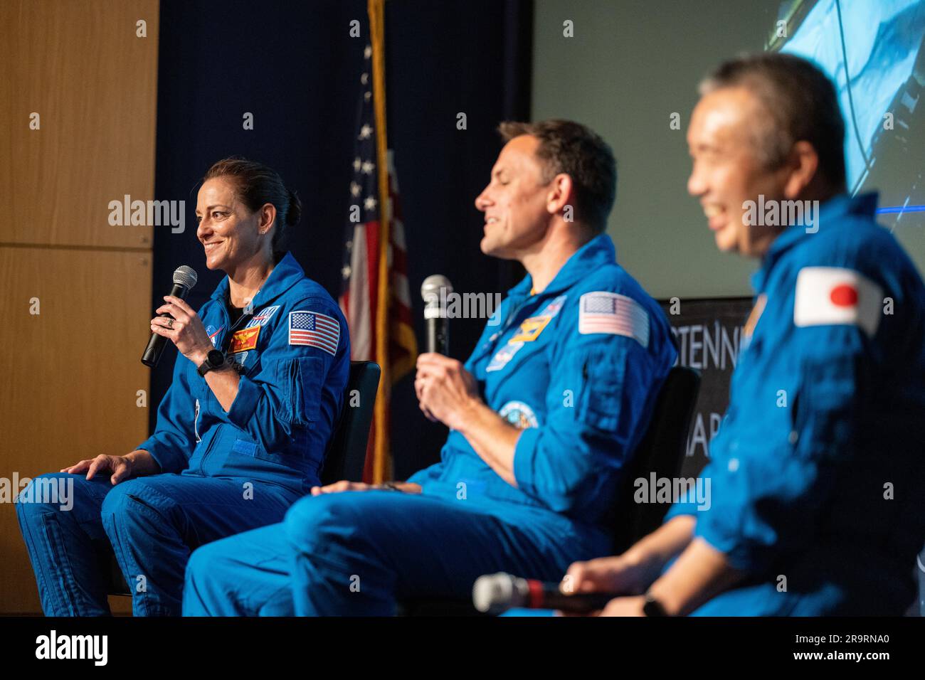 NASA’s SpaceX Crew-5 Employee Engagement Event. NASA astronauts Nicole ...