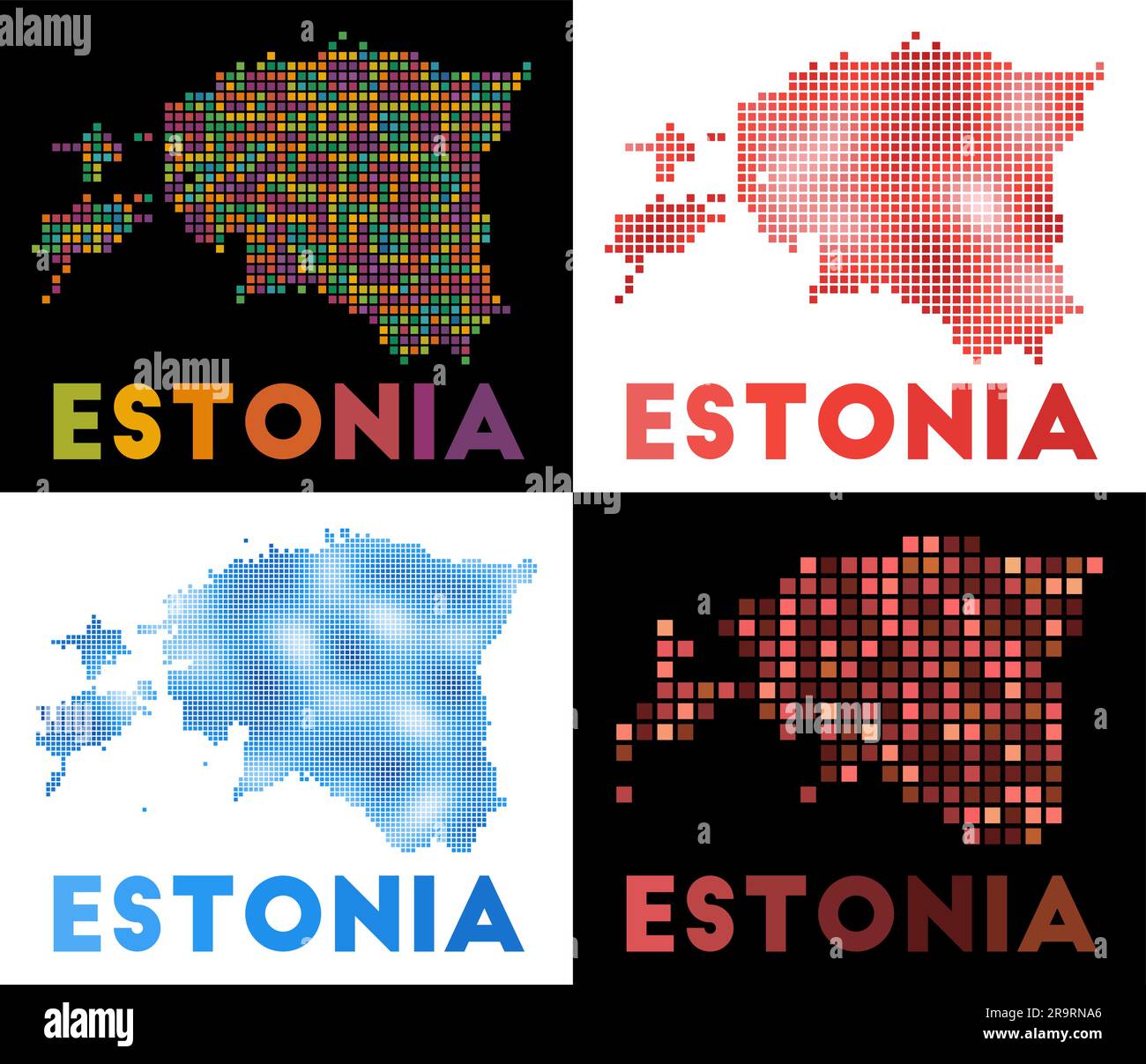 Europe est map vector hi-res stock photography and images - Alamy