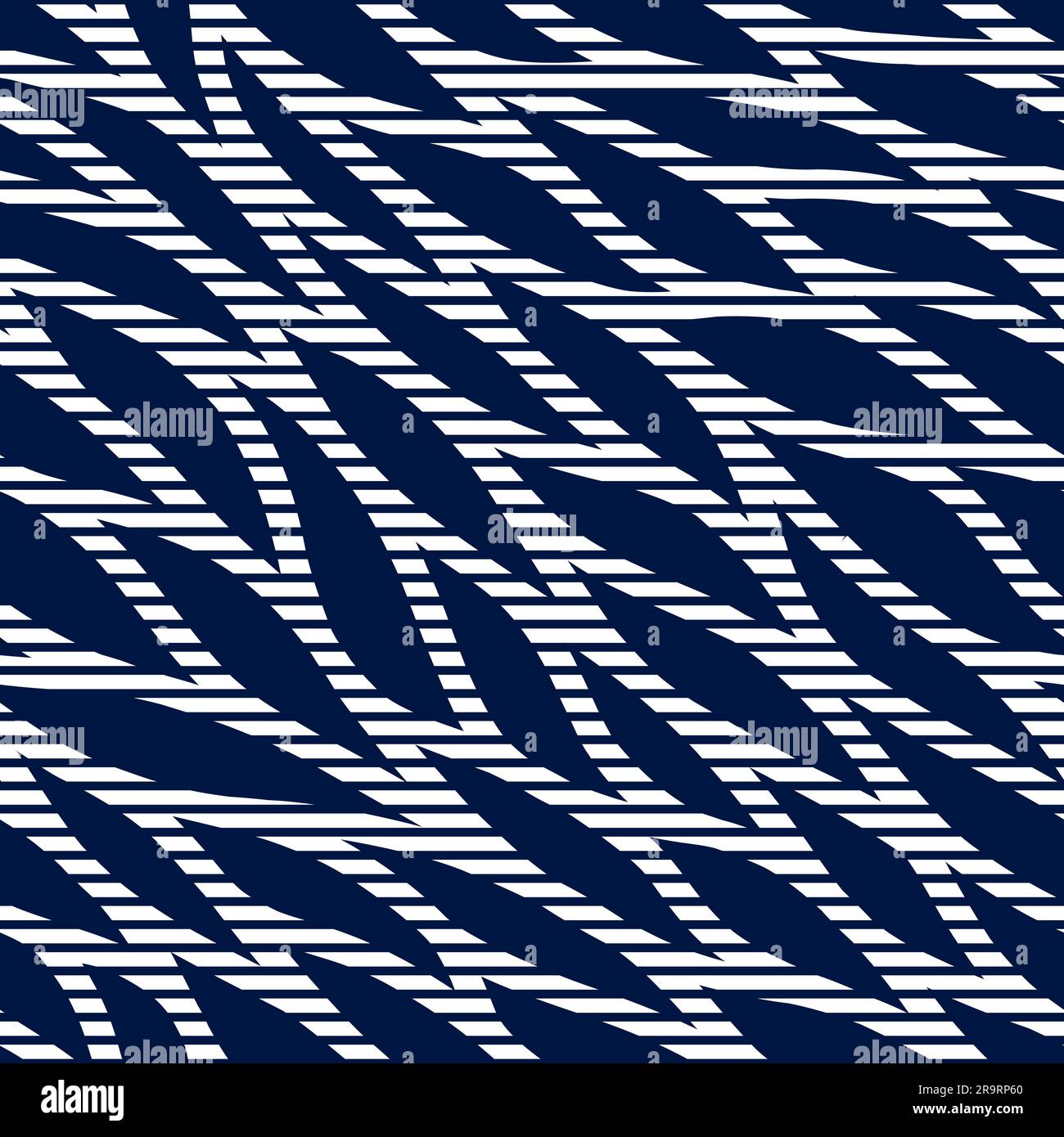 Abstract stylish seamless pattern. Trend classic blue color. Trends ...