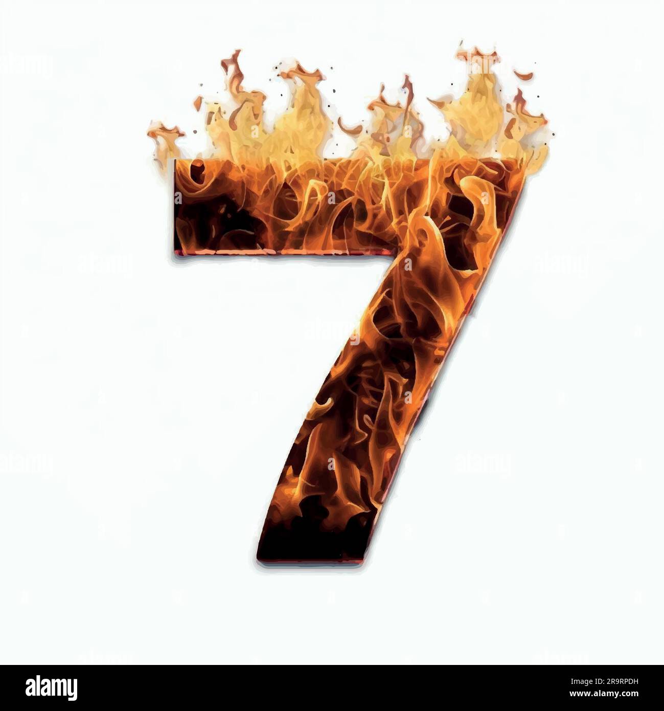 Fire screen Stock Vector Images - Alamy