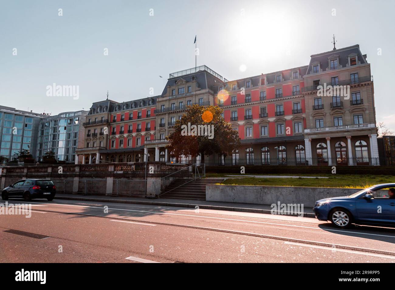 Geneva, Switzerland - 25 March 2022: The Palais Wilson is the current ...