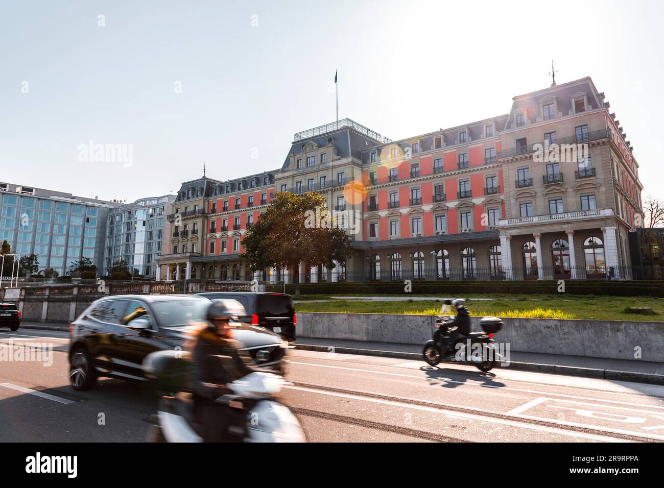 Geneva, Switzerland - 25 March 2022: The Palais Wilson is the current ...