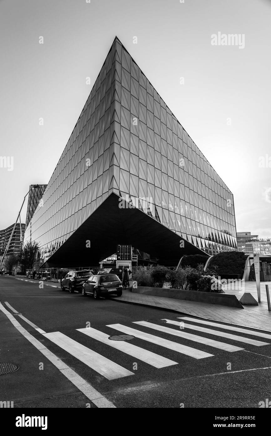 Geneva, Switzerland - 25 March 2022: Headquarters of JTI, Japan Tobacco ...