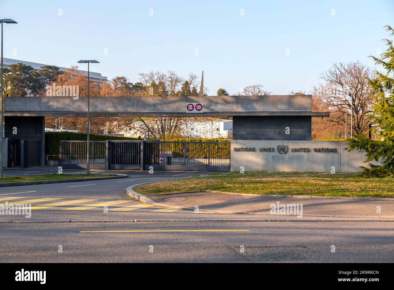 Geneva, Switzerland - 25 March 2022: The United Nations Office at ...