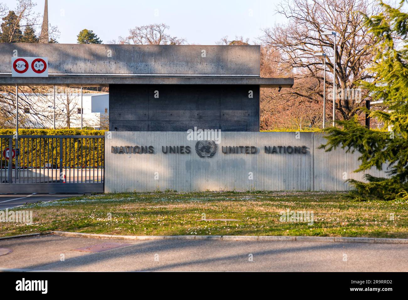 Geneva, Switzerland - 25 March 2022: The United Nations Office at ...