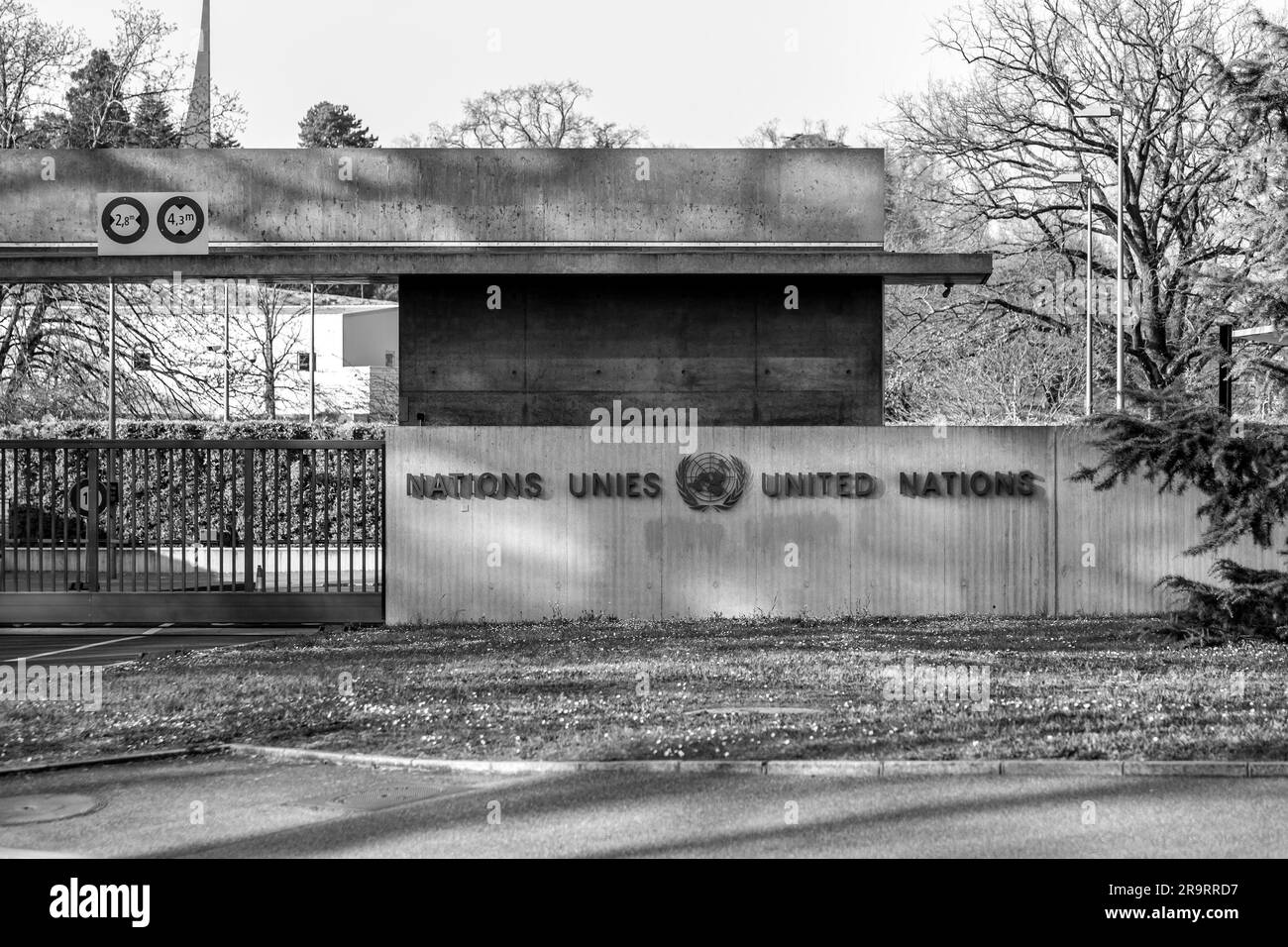 Geneva, Switzerland - 25 March 2022: The United Nations Office at ...