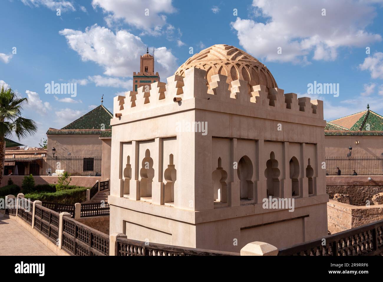 Historic Koubba el-Baadiyn in Marrakech from the Almoravids period ...