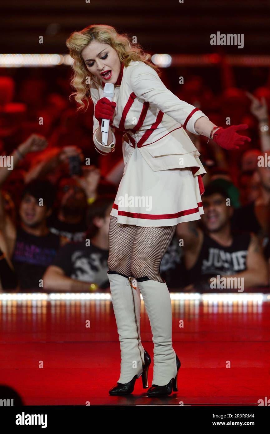 MIAMI, FL - NOVEMBER 20: Madonna at the final performance of her U.S ...