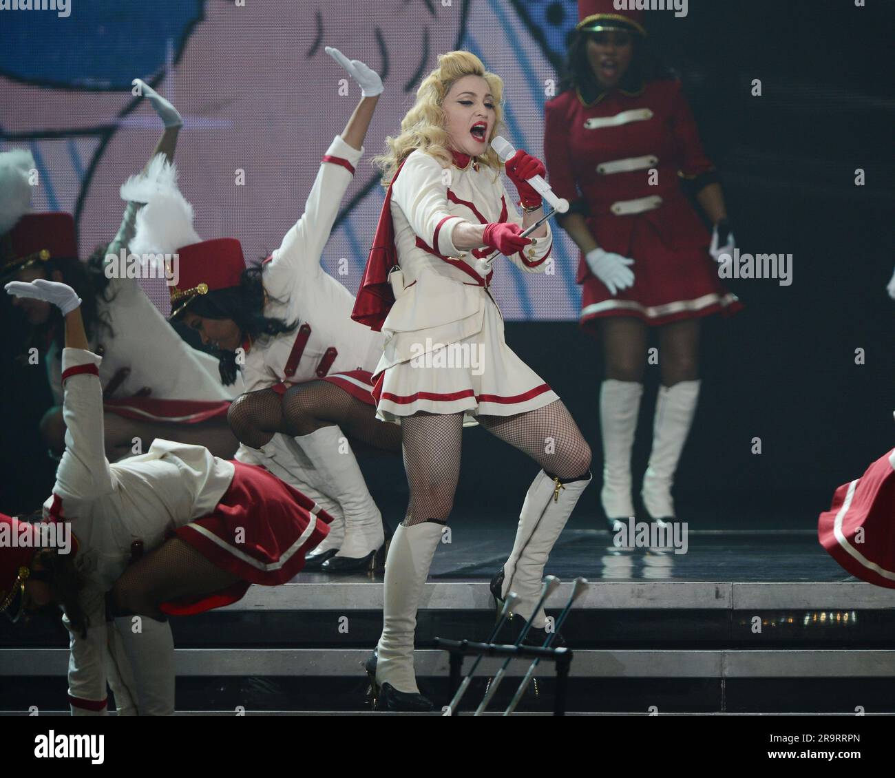 MIAMI, FL - NOVEMBER 20: Madonna at the final performance of her U.S ...