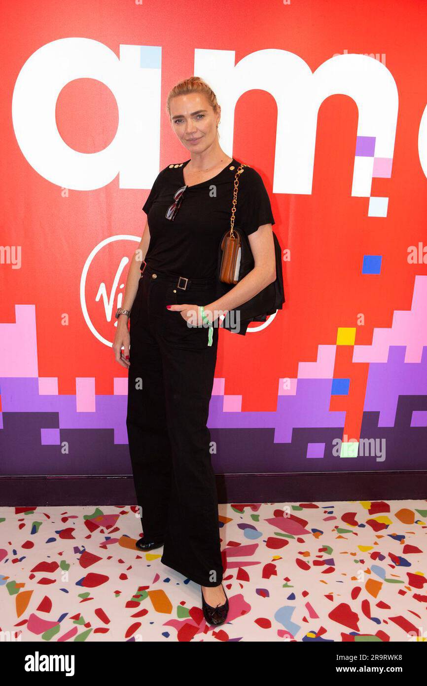 EDITORIAL USE ONLY Jodie Kidd attends the Virgin Media Gamepad launch ...