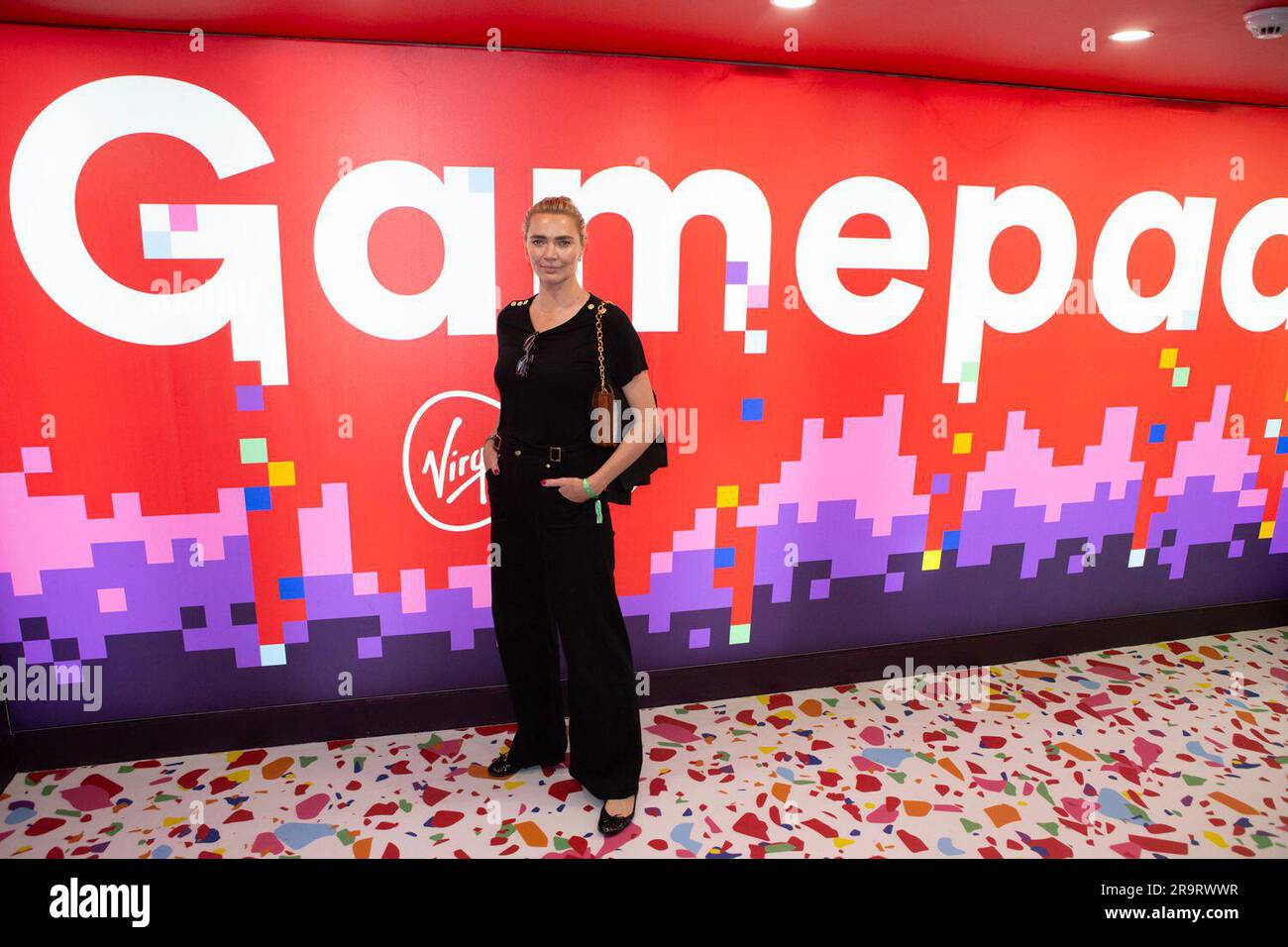 EDITORIAL USE ONLY Jodie Kidd attends the Virgin Media Gamepad launch ...