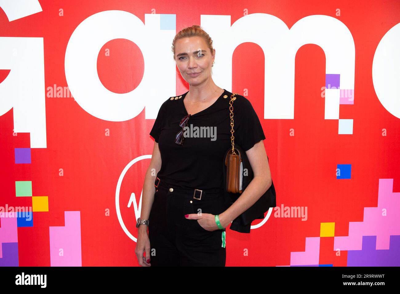 EDITORIAL USE ONLY Jodie Kidd attends the Virgin Media Gamepad launch ...