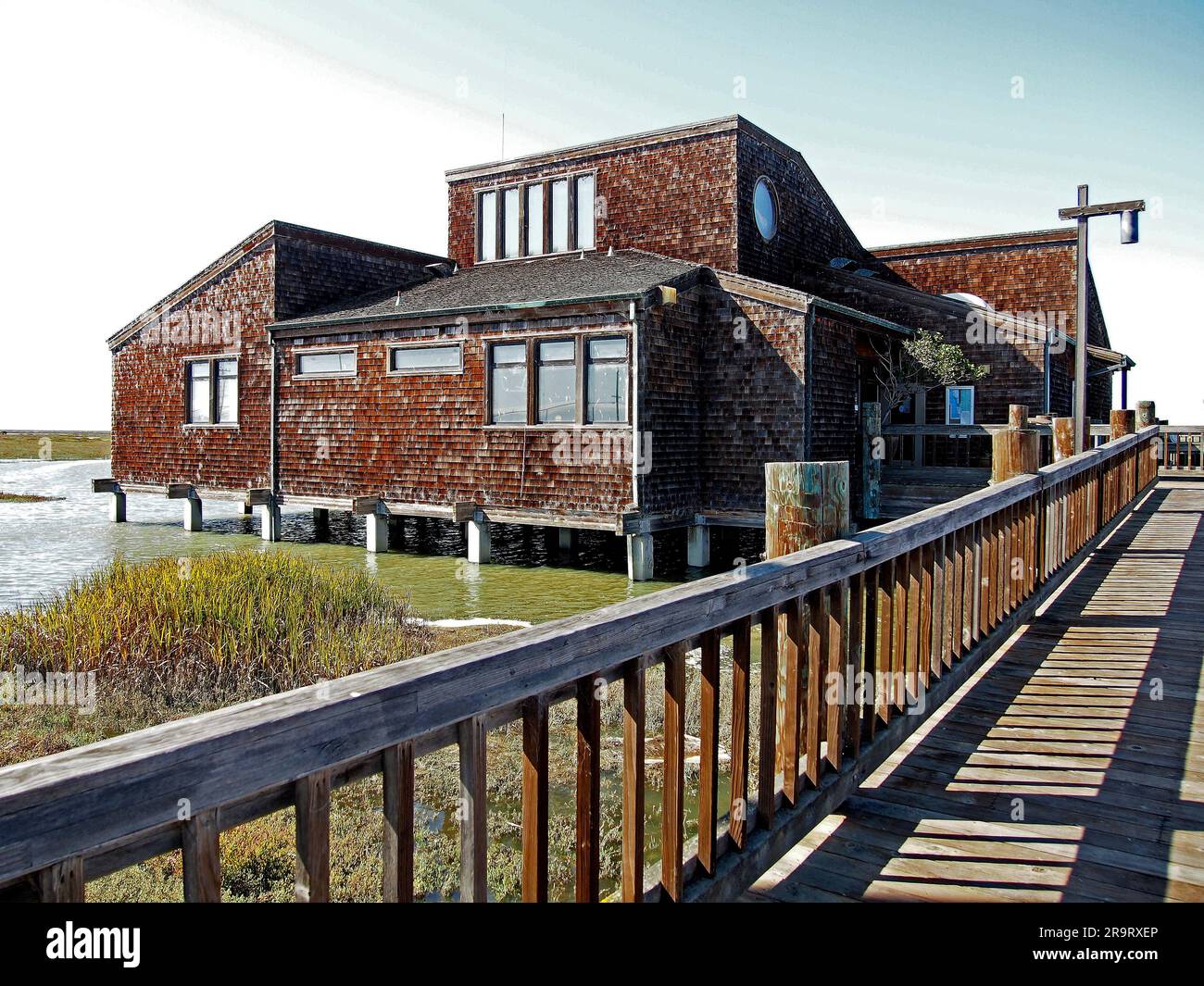 Hayward Shoreline Interpretive Center, San Francisco Bay, California ...