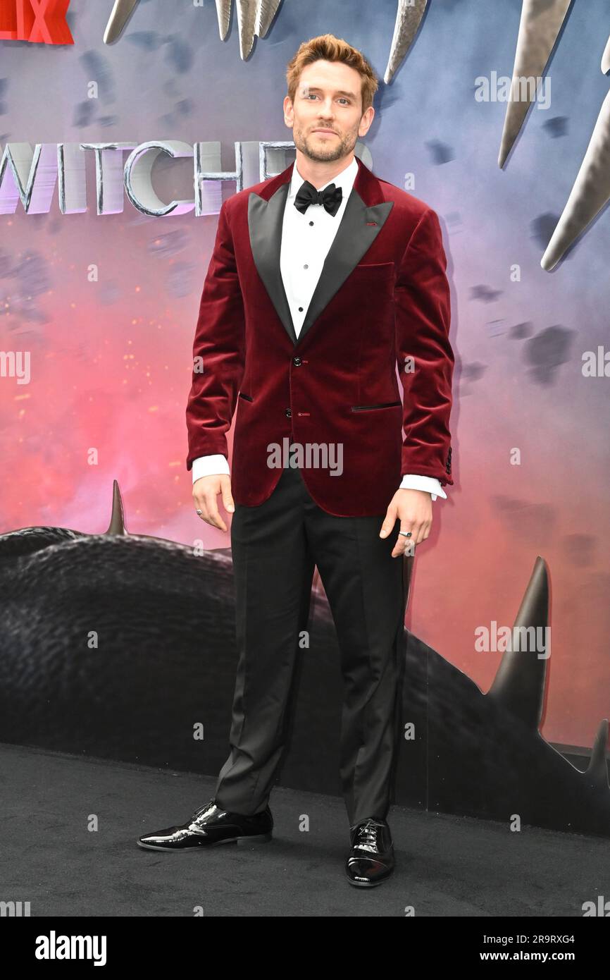 London, UK. 28th June, 2023. Bart Edwards at The Witcher Season 3 UK ...
