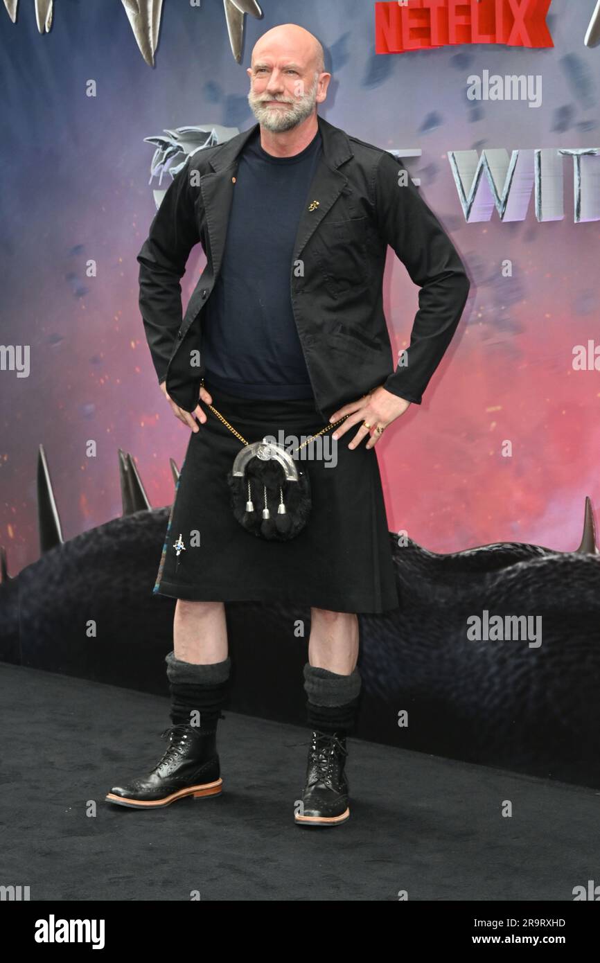 London, UK. 28th June, 2023. Graham McTavish at The Witcher Season 3 UK ...