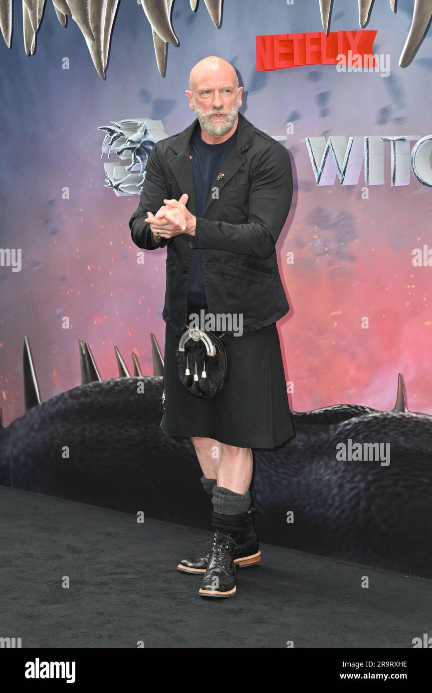 London, UK. 28th June, 2023. Graham McTavish at The Witcher Season 3 UK ...