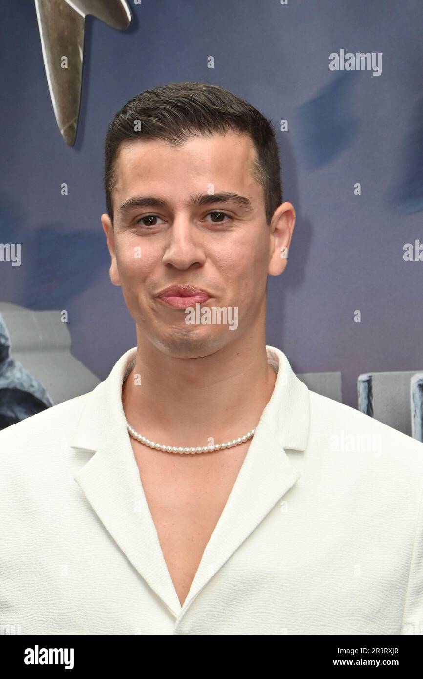 London, UK. 28th June, 2023. Aiden London at The Witcher Season 3 UK ...